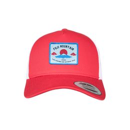 F4NT4STIC Damen Schirmm&uuml;tze "Fuji Mountain", rot, Obermaterial: 60% Baumwolle, 40% Polyester, M&uuml;tzen, Premium Qualit&auml;t