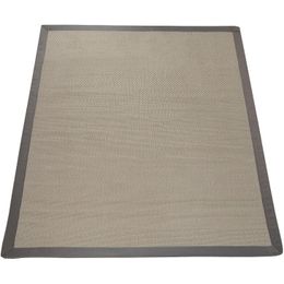 Teppich Paco Home, B:120cm H:4mm L:170cm, beige, Polypropylen (PP), Wohnzimmer, Teppiche, "Sisala 270", Flachgewebe, gewebt, Sisal Optik, Bord&uuml;re,