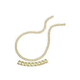 Firetti Damen Goldkette "Schmuck Geschenk Gold 333 Halskette Panzerkette", 45, Gelbgold 585, B: 5,8mm, gold, Gelbgold 585, B:5,8mm, Halsketten, Made