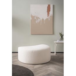 Hocker, B:94cm H:45cm T:63cm, beige, LeGer Home by Lena Gercke, Wohnzimmer, Hocker, "Isalie, in modernen Farben und verschiedenen Stoffen",
