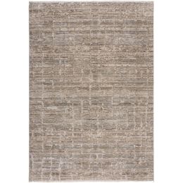 Teppich FLAIR RUGS, B:120cm H:8mm L:170cm, beige, Kunstfaser, Wohnzimmer, Teppiche, "Matilda Abstract", Flor mit Glanzeffekt