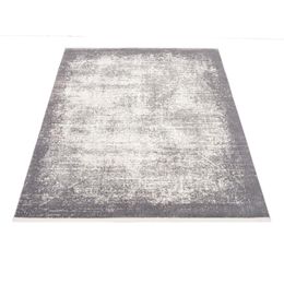 Teppich, B:240cm H:7mm L:290cm, grau, OCI DIE TEPPICHMARKE, Polypropylen (PP), Wohnzimmer, Teppiche, "TOP EMILIA", Wohnzimmer