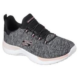 Slip-On Sneaker Skechers "DYNAMIGHT-BREAK-THROUGH" Gr. 38, schwarz (schwarz-meliert) Damen Schuhe Trainingsschuh, Freizeitschuh mit praktischem Gummizug