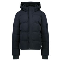 Cars Jeans Jungen Outdoorjacke "Jacke Bronx", blau, Gr. 8, unifarben, Web, Obermaterial: 90% Nylon, 10% Elasthan, Jacken