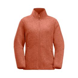 Jack Wolfskin Damen Fleecejacke "HIGH CURL JACKET W", rot, Gr. M, Hauptmaterial: 100% Polyester; Futter: 100% Polyester (recycled), Jacken