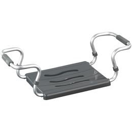 Badewannensitz Wenko, H:18cm T:26cm, silber, Badewannensitze, "Secura"