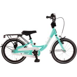 Bachtenkirch Kinderfahrrad "16" Baxi - aqua", 22cm, 16 Zoll (40,64cm), blau, Fahrräder, Alu Kinderfahrrad mit Vollausstattung, erhältlich in 14/16/18
