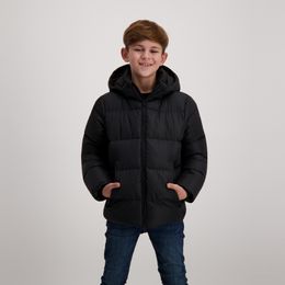 Cars Jeans Jungen Outdoorjacke "Jacke Yozam", schwarz, Gr. 6, unifarben, Web, Obermaterial: 100% Polyester, Jacken
