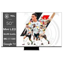 G (A bis G) TCL Mini-LED-Fernseher Fernseher schwarz