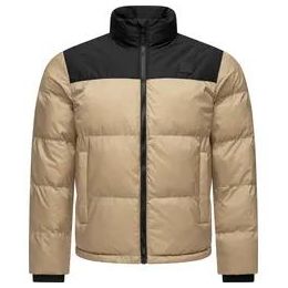 Outdoorjacke Ragwear "Stafen" Gr. XXL (56), grau (taupe) Herren Jacken Sportliche Winterjacke im angesagten Retro-Look