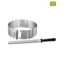 Zenker 2tlg. Edelstahl-Kuchenschneidhilfe-Set "Patisserie" - 11% | Kuechenhelfer