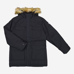 TK Maxx Dunkelblauer Parka mit Kunstfell-Kapuze