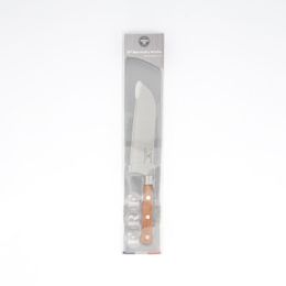 TK Maxx Braun-silberfarbenes Santokumesser 23x3cm