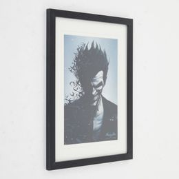 TK Maxx Schwarze und blaue Arkham Origins Joker Wandkunst