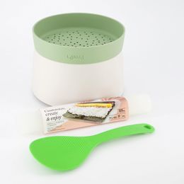 TK Maxx Weiß-grünes Sushi-Set