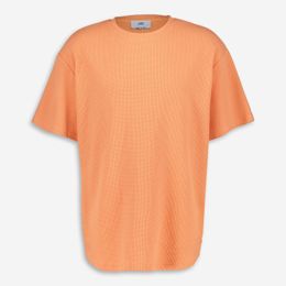 TK Maxx Orangefarbenes Strick-T-Shirt