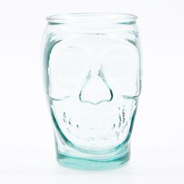 TK Maxx Glas in Totenkopfform 13x9cm