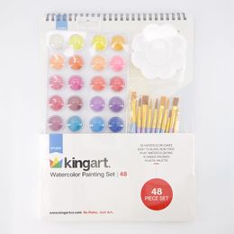 TK Maxx 48-teiliges Aquarellmalerei-Set mit Pinseln