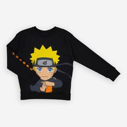 TK Maxx Schwarzes Sweatshirt mit Naruto-Druckmotiv