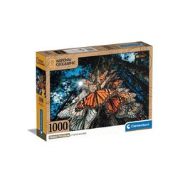 Clementoni Jigsaw Puzzle National Geographics - Butterfly 1000 pcs. Boden