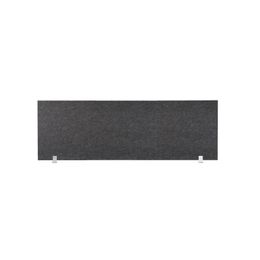 Schreibtisch-Set desktopz Standfuss Farbe: anthrazit, Gr&ouml;&szlig;e: 150x50x1cm