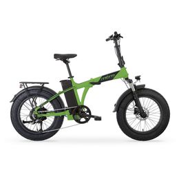 MBM Elektro-Falt-Fahrrad PHRIKE 20 Zoll, gr&uuml;n