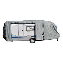 GreenYard Wohnwagen Abdeckplane mit Reflektoren Gr&ouml;&szlig;e M 550 x 250 x 220 cm