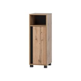 Tchibo Highboard »Dex« - Schwarz - Holz