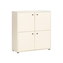 Tchibo Highboard »Lovund« - Schwarz - Holz