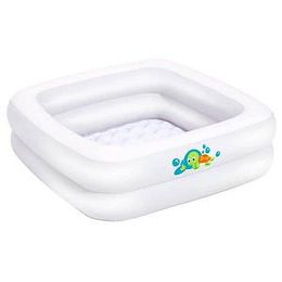 Bestway® Babyplanschbecken weiß 86,0 x 86,0 x 25,0 cm