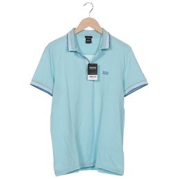 BOSS Green Herren Poloshirt, hellblau, Gr. 52