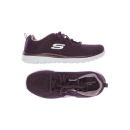 Skechers Damen Sneakers, bordeaux, Gr. 40