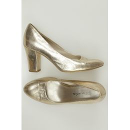 Tamaris Damen Pumps, gold, Gr. 39