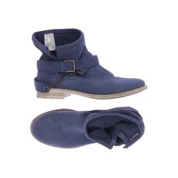 Tamaris Damen Stiefelette, blau, Gr. 36