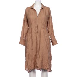 Zara Damen Kleid, beige, Gr. 46