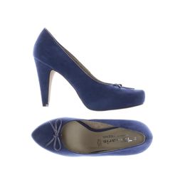 Tamaris Damen Pumps, blau, Gr. 39