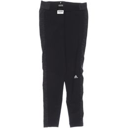 Adidas Damen Stoffhose, schwarz, Gr. 0