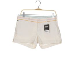 Lacoste Damen Shorts, weiß, Gr. 38