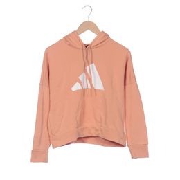 Adidas Damen Kapuzenpullover, orange, Gr. 36