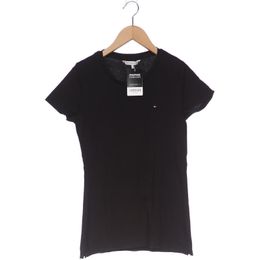 Tommy Hilfiger Damen T-Shirt, schwarz, Gr. 38