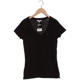 Tommy Hilfiger Damen T-Shirt, schwarz, Gr. 36