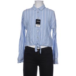 Tommy Jeans Damen Bluse, blau, Gr. 34