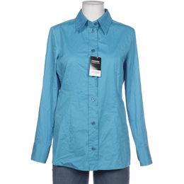 BOSS by Hugo BOSS Damen Bluse, blau, Gr. 40