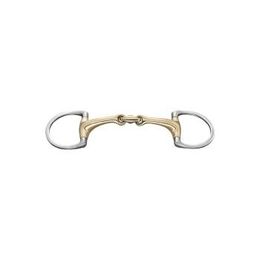 HS Sprenger Sprenger Olivenkopfgebiss Dynamic RS Sensogan mit D-förmigem Ring doppelt gebrochen 1,6 cm 13,5 cm