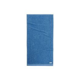 Tom Tailor Unisex Handtücher im 2er-Pack, 50x100 cm, blau, Uni, Gr. 50X100