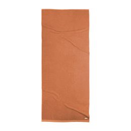 Tom Tailor Unisex Frottier Badetuch, 80x200 cm, orange, Uni, Gr. 80X200