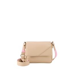 Tom Tailor Denim Damen Periya Handtasche, beige, Uni, Gr. ONESIZE