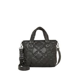 Tom Tailor Damen Tarina Shopper, schwarz, Uni, Gr. ONESIZE