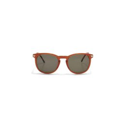 Tom Tailor Herren Sonnenbrille in Retro-Form, braun, Gr. ONESIZE