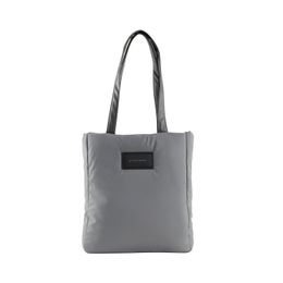 Tom Tailor Damen TTPATTI Shopper, grau, Uni, Gr. ONESIZE